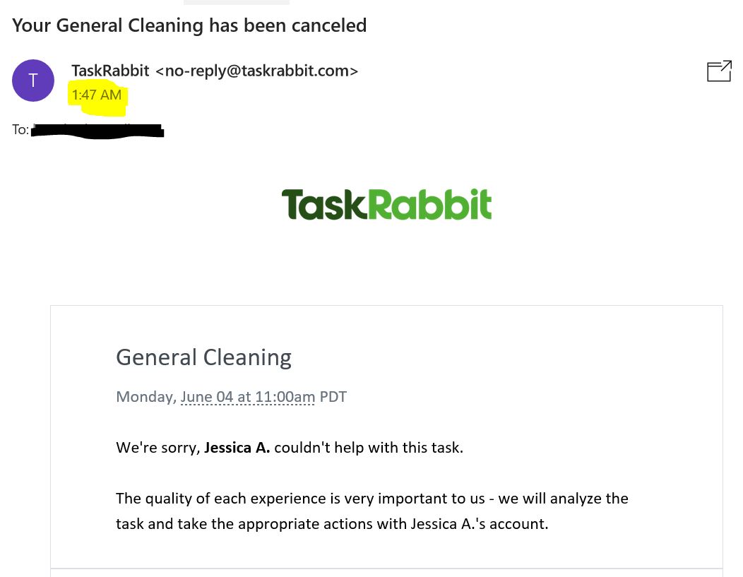 TaskRabbit Reviews - 275 Reviews of Taskrabbit.com | Sitejabber