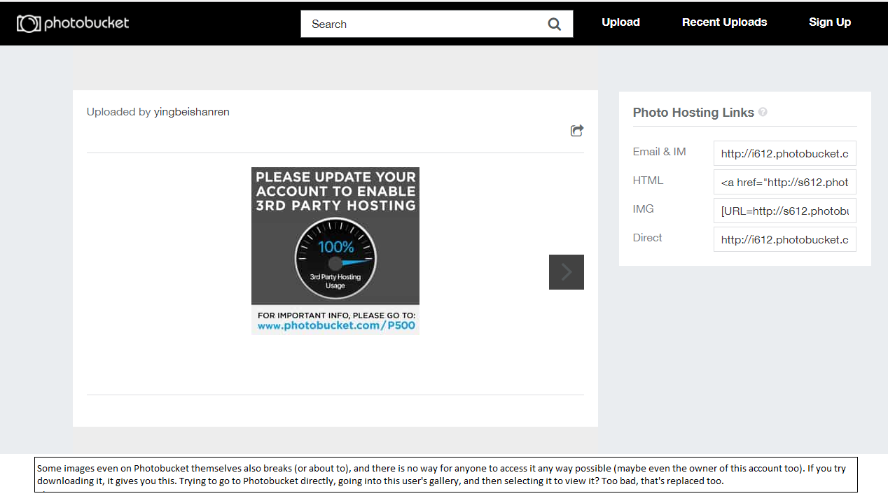 Photobucket Reviews - 186 Reviews of Photobucket.com | Sitejabber