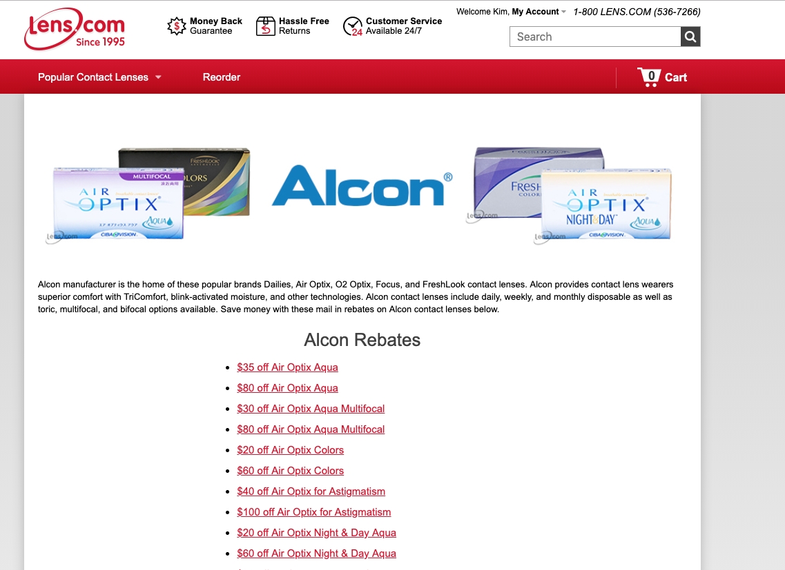 Lens.com Reviews - 264 Reviews of Lens.com | Sitejabber