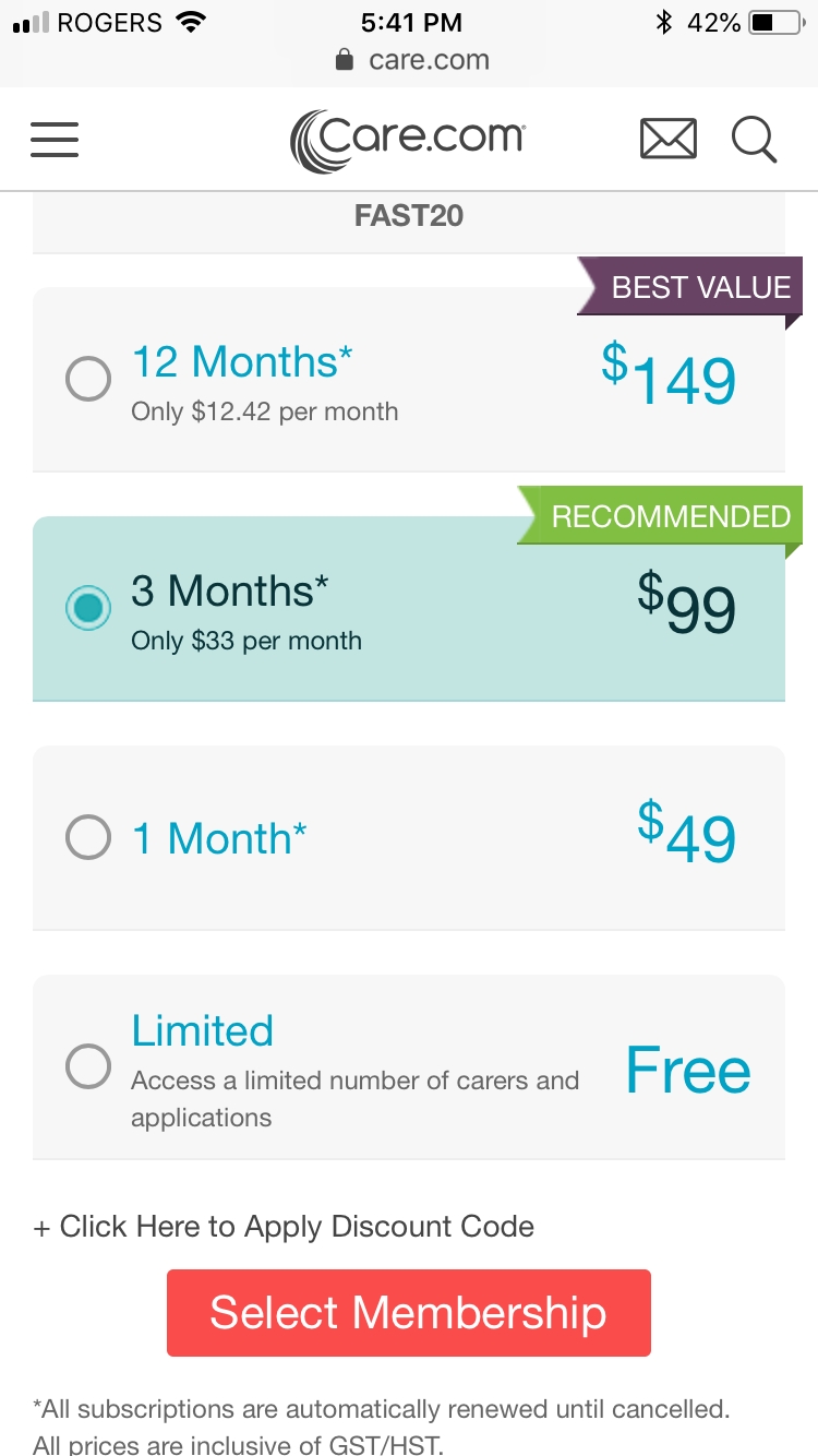 Care.com Reviews - 1,417 Reviews of Care.com | Sitejabber