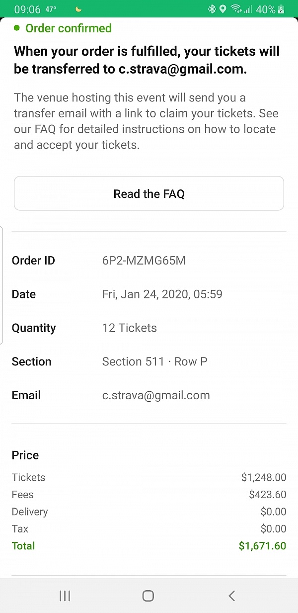 SeatGeek Reviews - 1,947 Reviews of Seatgeek.com | Sitejabber