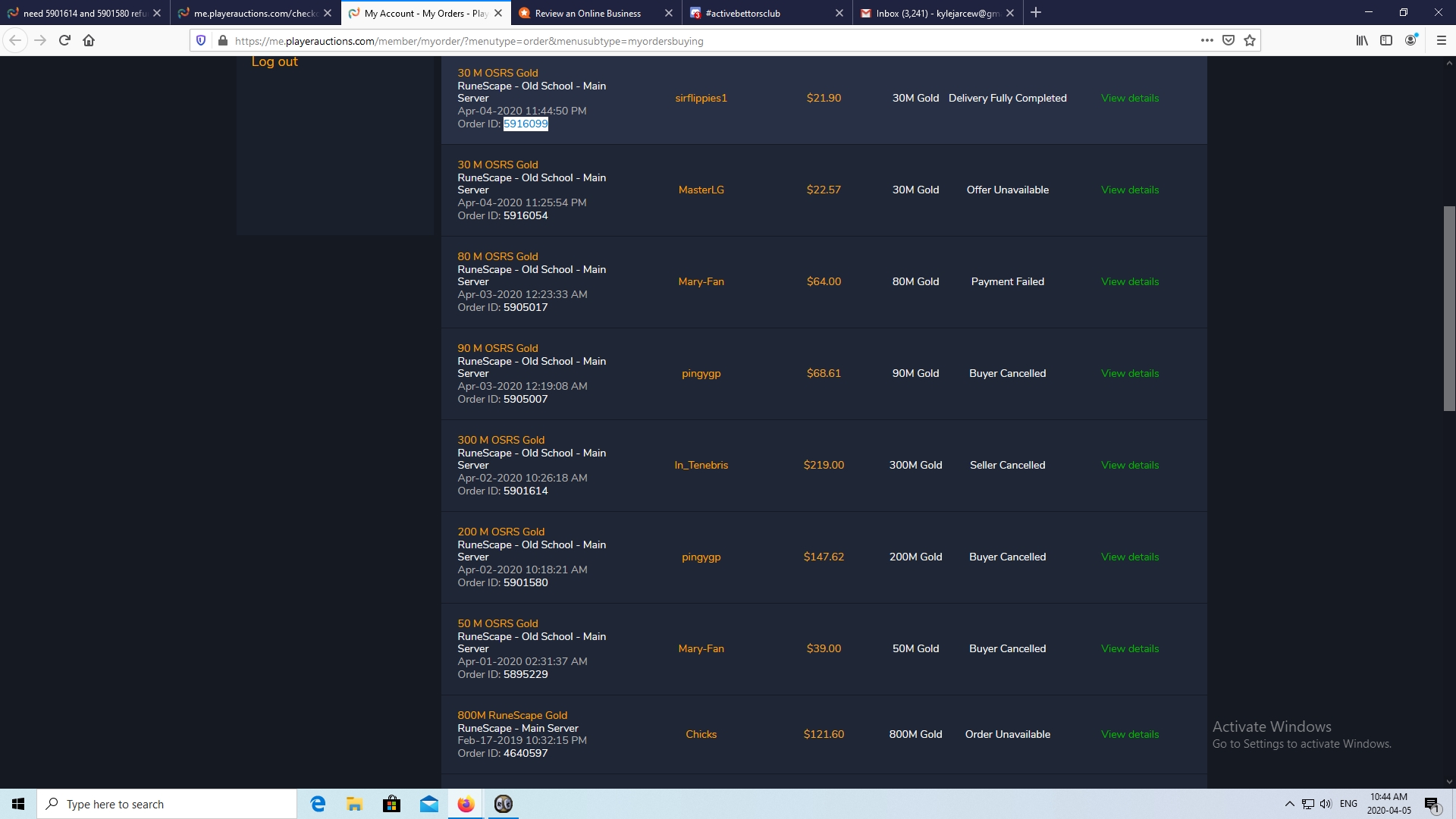 PlayerAuctions Reviews - 1,329 Reviews of Playerauctions.com | Sitejabber