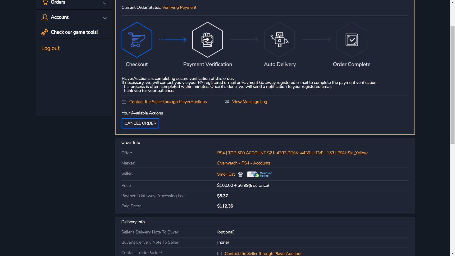 PlayerAuctions Reviews - 1,329 Reviews of Playerauctions.com | Sitejabber