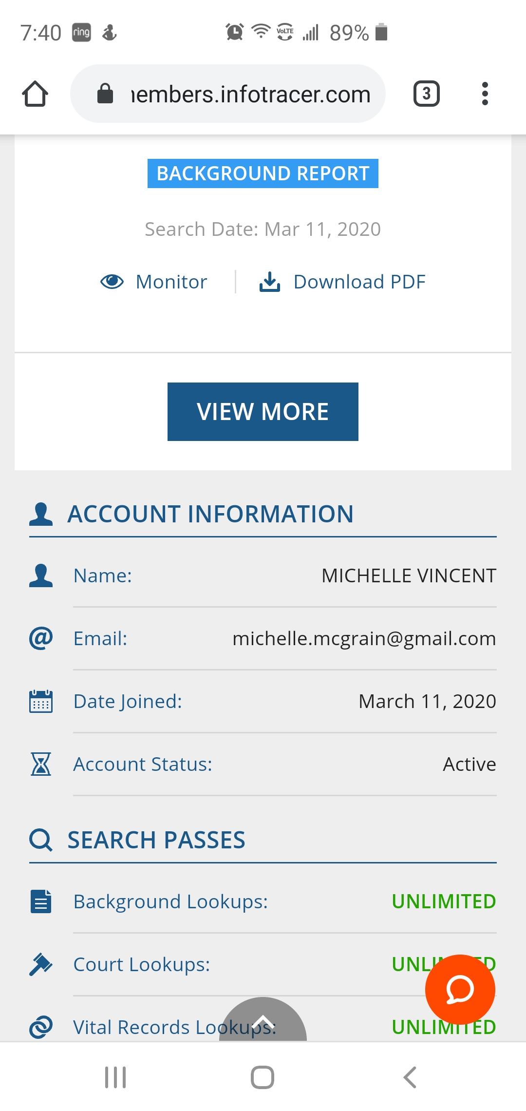 Infotracer Reviews - 5,360 Reviews of Infotracer.com | Sitejabber