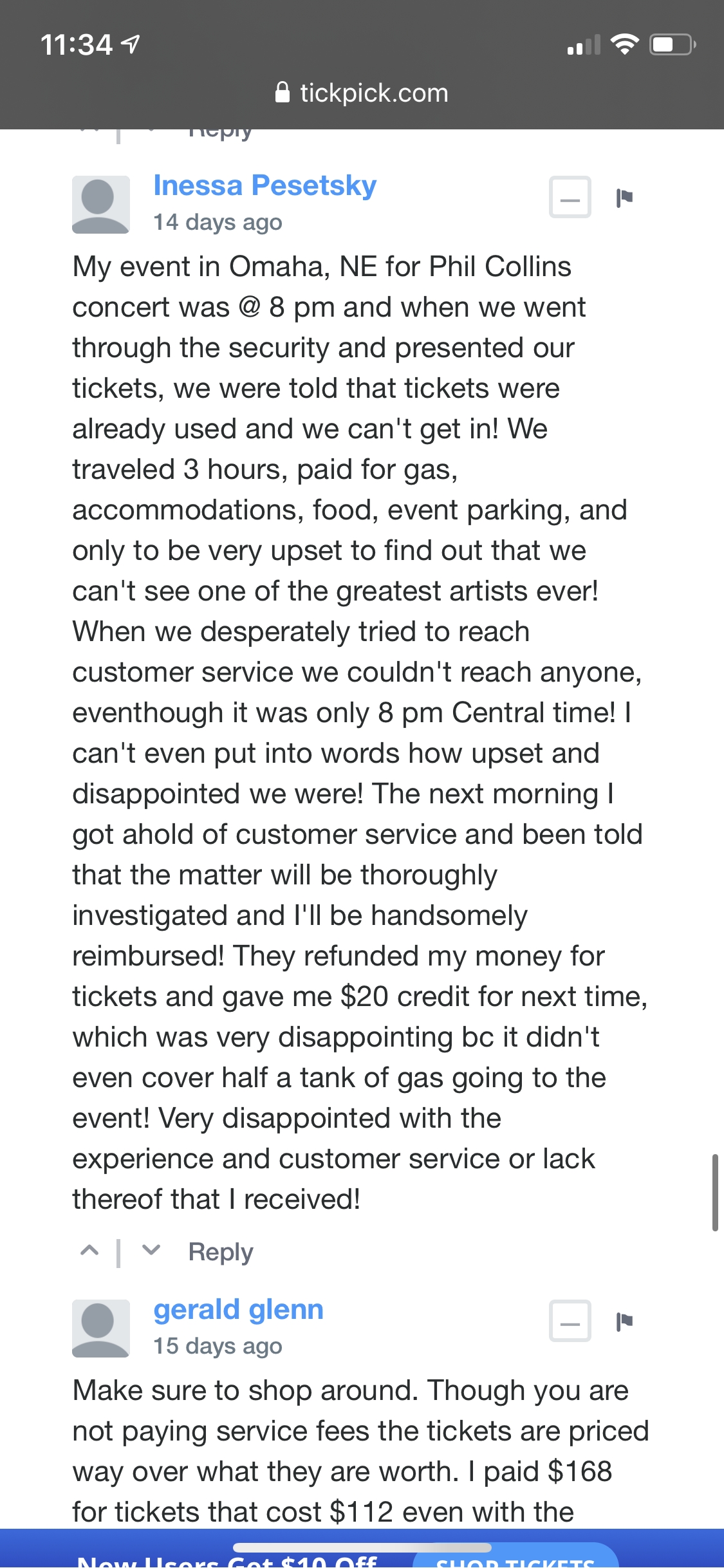 TickPick Reviews - 202 Reviews of Tickpick.com | Sitejabber