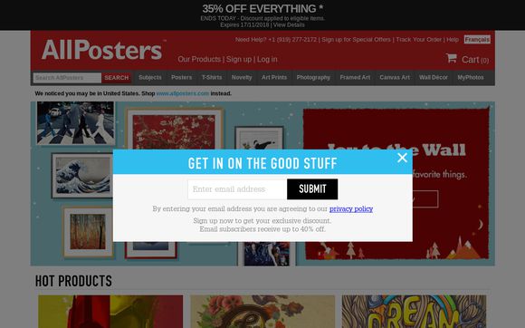 AllPosters Reviews - 177 Reviews of Allposters.com | Sitejabber