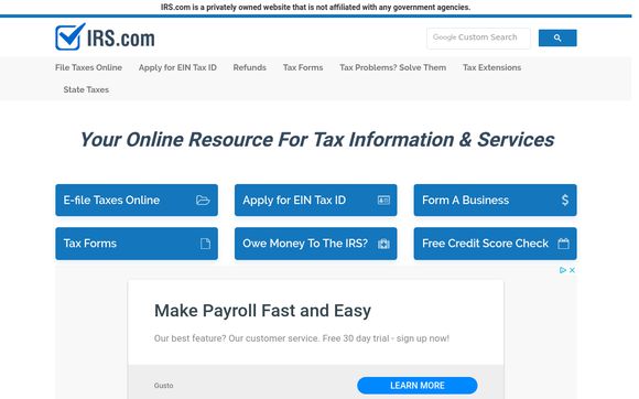 IRS.com Reviews - 9 Reviews of Irs.com | Sitejabber
