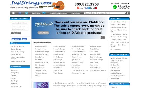 JustStrings Reviews - 3 Reviews of Juststrings.com | Sitejabber